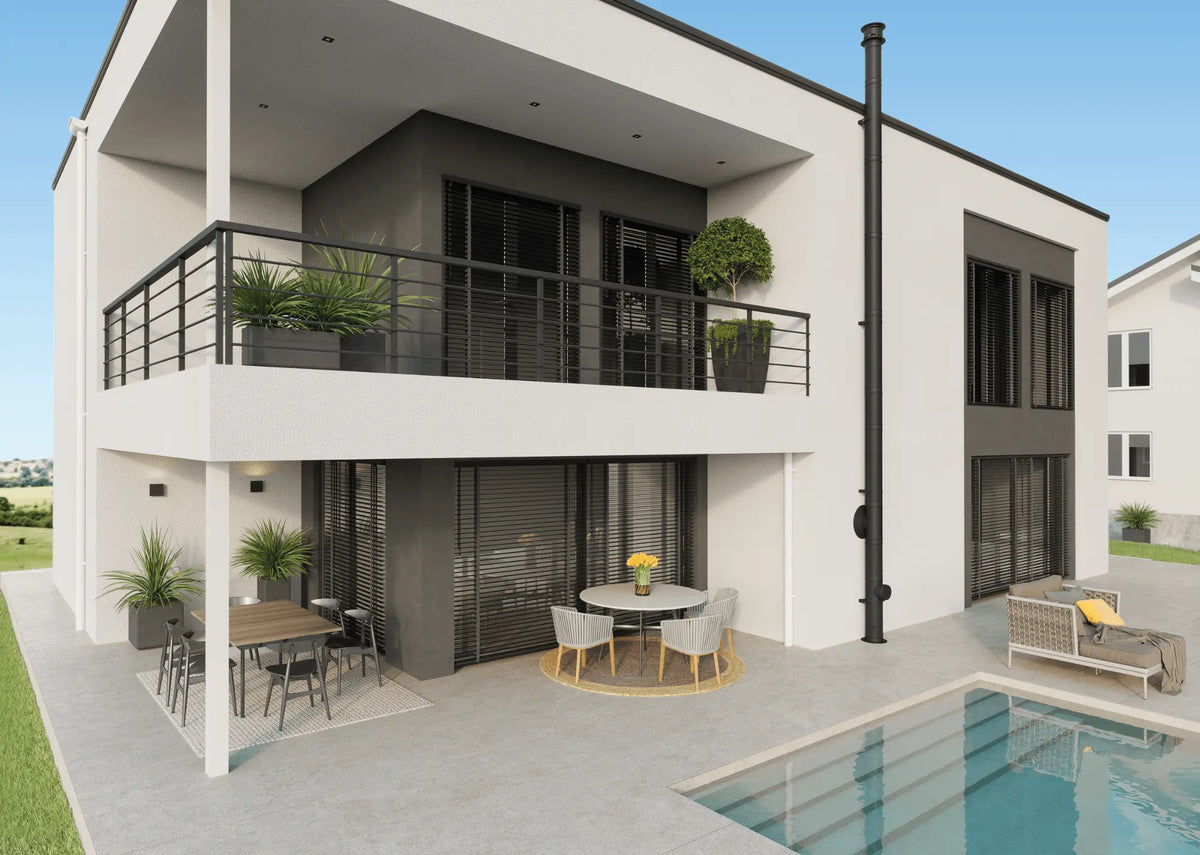 Sobe Rotative pe Lemne — 360° Design Modern | Gaftos – Gaftos Seminee