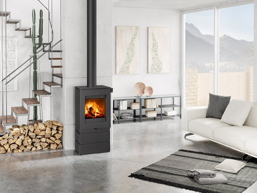 Sobe Rotative pe Lemne — 360° Design Modern | Gaftos – Gaftos Seminee